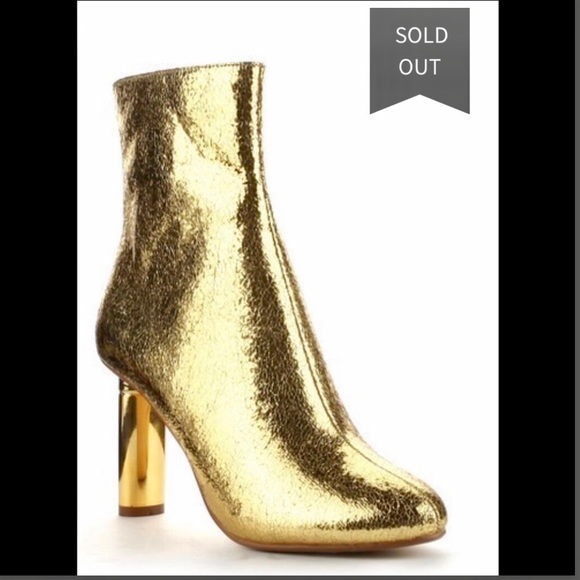 @SOULCRUSHER716 | Shoes | Goddess Gold Metallic Bootiegold Metallic ...